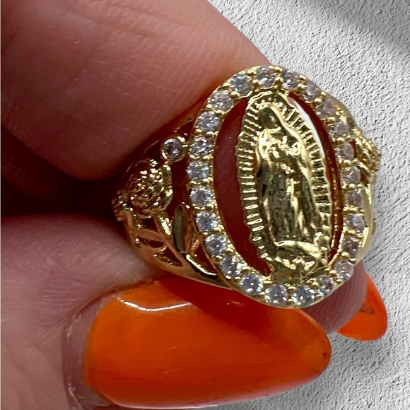 Jewelry | Our Lady Of Guadalupe La Virgen De Guadalupe Ring Size 6 ...